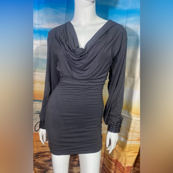Sky | Dresses | New Sky Dress With Chain Cuffs | Poshmark